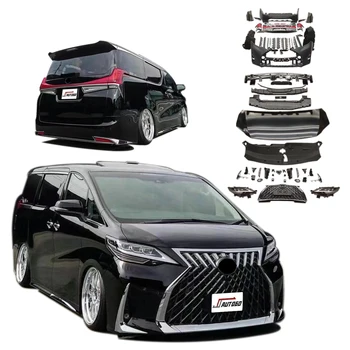 Body Kit For Toyota Alphard/vellfire 2015 2016 2017 2018 2019 2020 2021 2022 Update To Lexus Lm ...