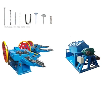 Nails Making Machine Equipment Production Line Automatic Screw Nail ...