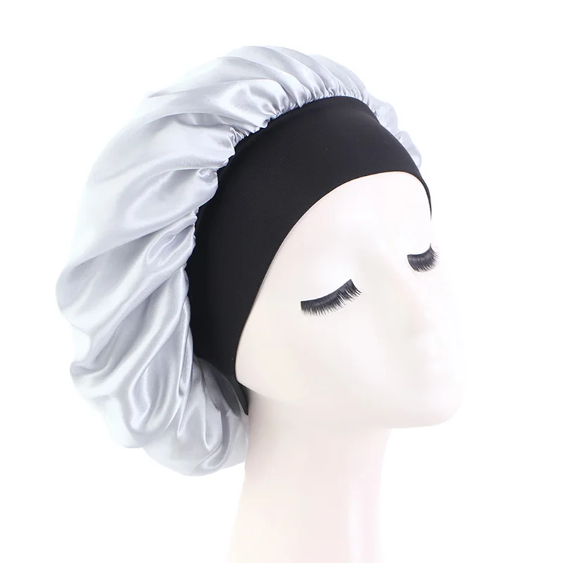 Wholesale Satin Bonnets - Gathertop Custom Logo Hair Accessories