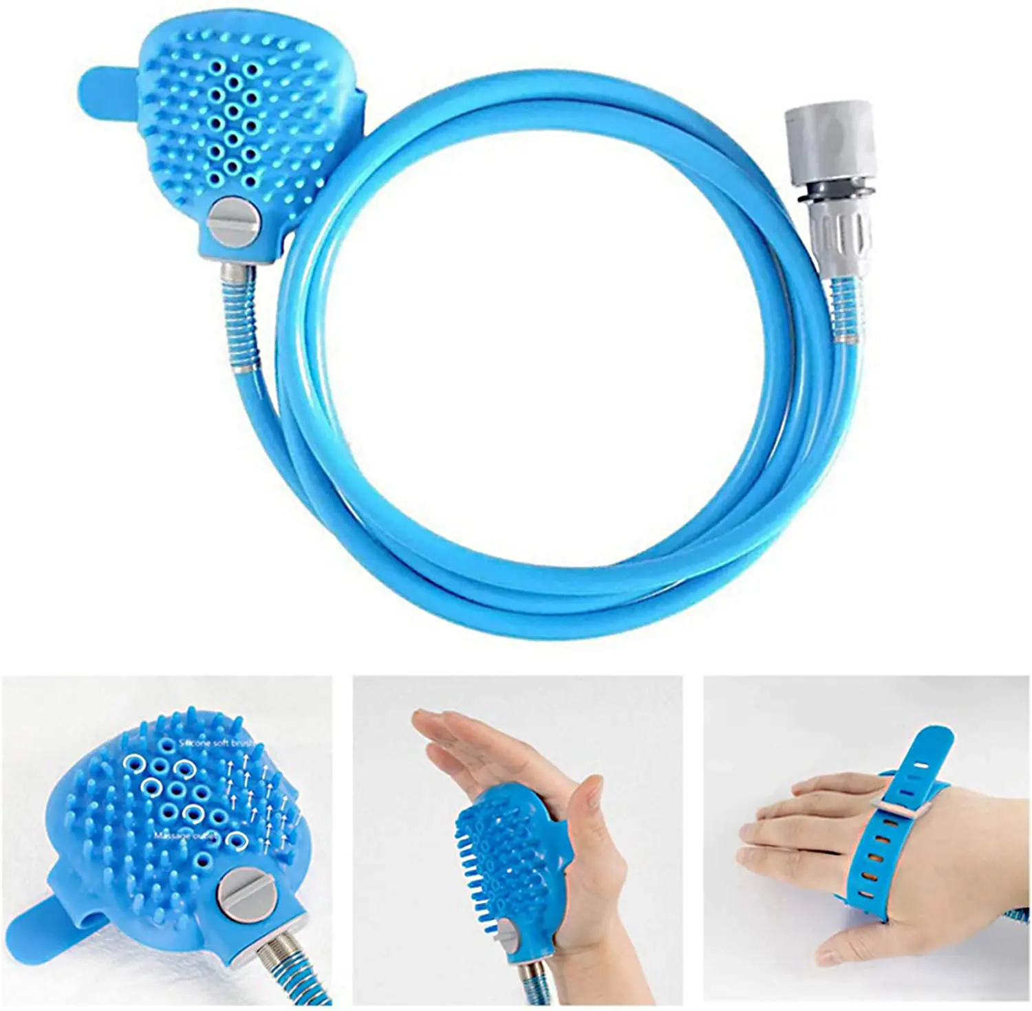 Pet Bath Tool - Comfortable Massage Shower Head for Pets