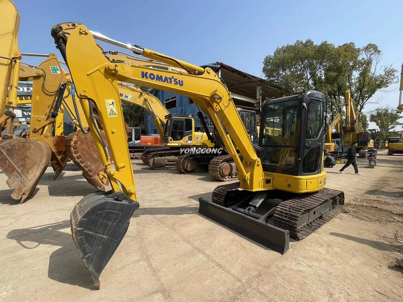 Komatsu PC55MR Excavator - Cheap, Reliable, and Versatile