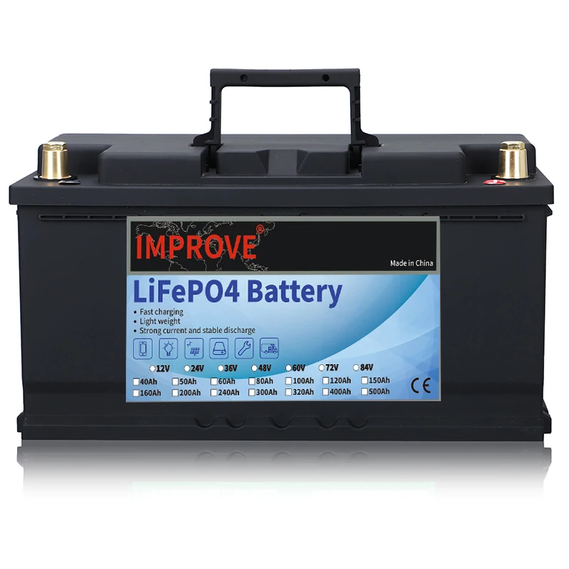 Lifepo4 12v 24v 36v 48v 72v Lithium Ion Batteries 40ah 60ah 100ah 150ah ...