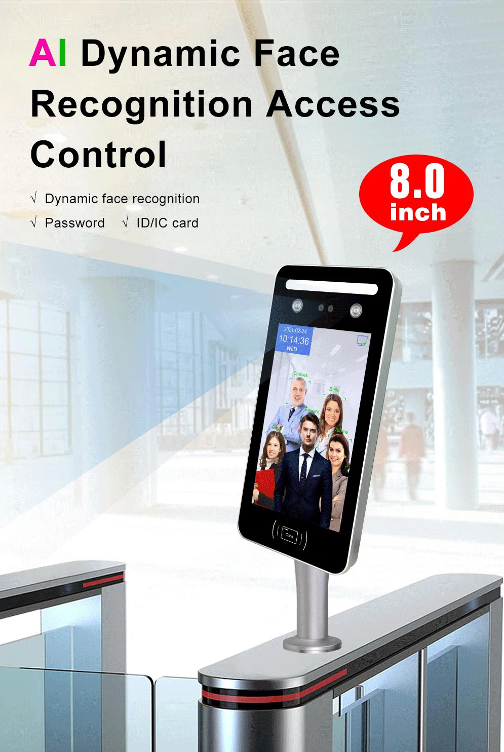 Face Recognition With Biometric Time Attendance And Access Control ...