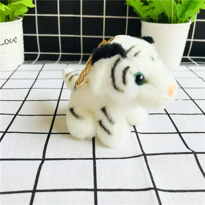 New Product Plushie Keychain Stuffed Animals Tiger Plush Keychains For ...