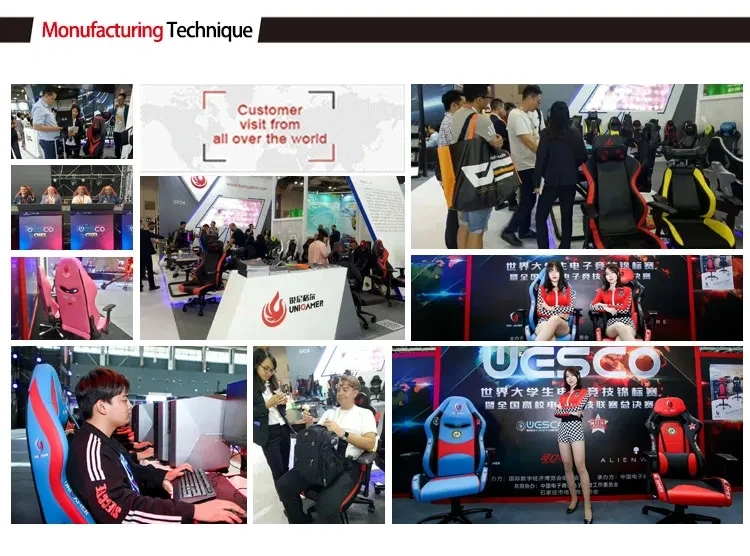 High Back Gaming Chair Racing Ergonomic Swivel Office Bride Racing ...