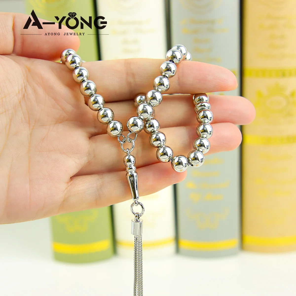 Original Design Unique Rosary Arab Islam Jewelry Gold Plated