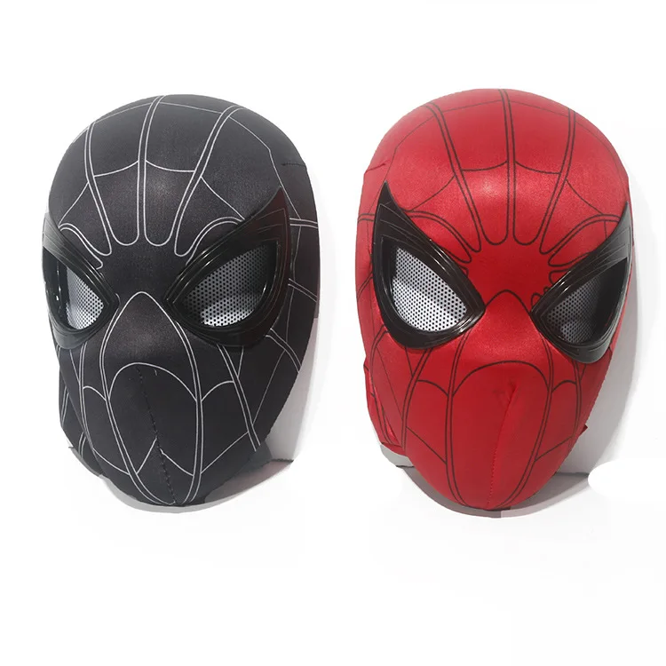 Home Cosplay Superhero Helmet Eletronic Led Flashing Red Winking ...