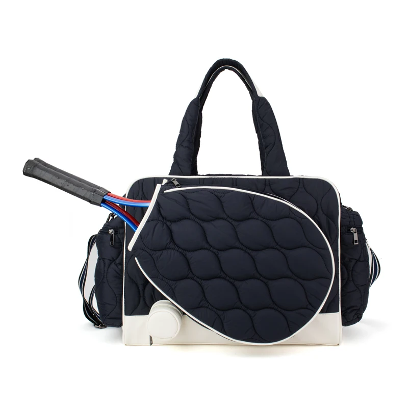 Luxury Women Custom Gym Badminton Pickleball Paddle Racket Bag Quilted ...