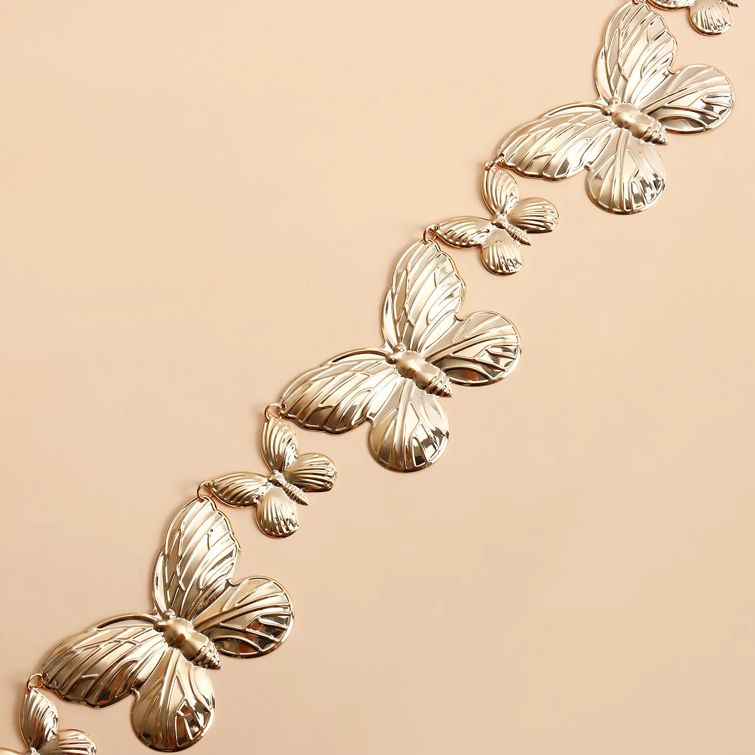 Adornment Personality Exaggerated Multi-layer Rhinestone U-shaped Waist ...