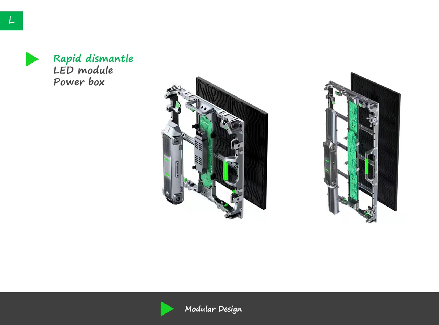 HXTECH LED Video Wall System - P2.97 P3.9 P4.8 Outdoor Display