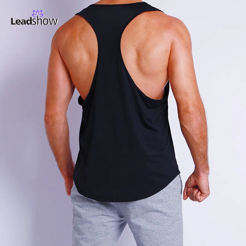 Plus Size Custom Logo Racerback - Quick Dry Compression Gym Top