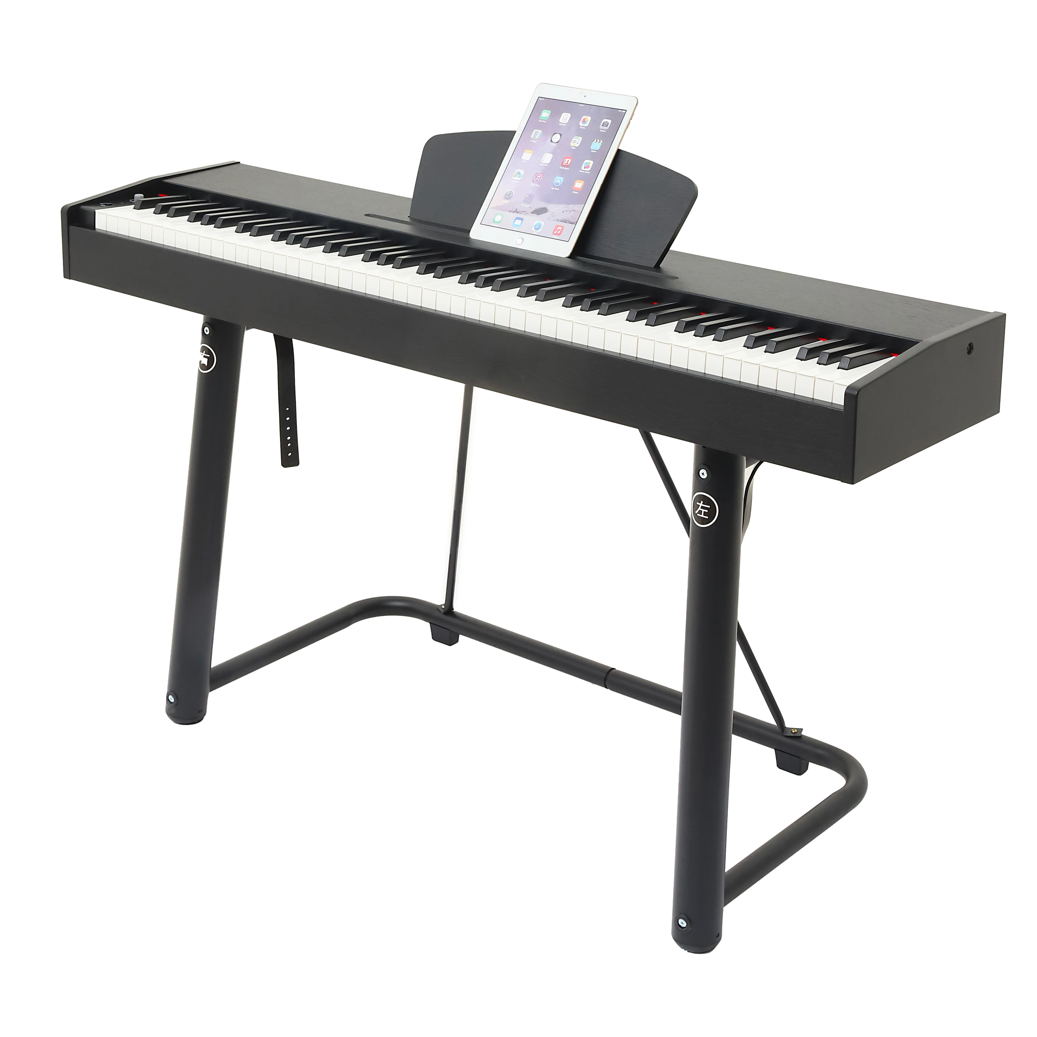 Black Keyboard Piano 88 Key Weighted Digital Piano Professionnel Music ...