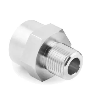 Swagelok Type Male Connector Metric Thread Socket Weld Straight Fitting ...