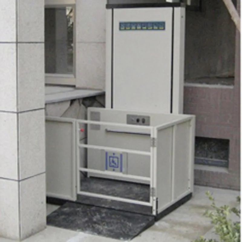 Slanting Barrier-free Elevator Handicapped Elevator Track Type Disabled ...