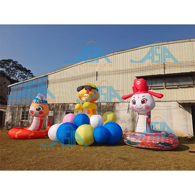 Alibaba.com: Giant inflatable snake stage decoration, realistic design ...