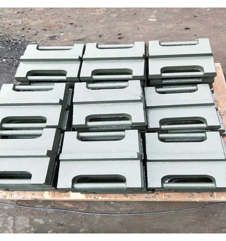 Customized Heavy Capacity Industrial Cast Iron Counterweights