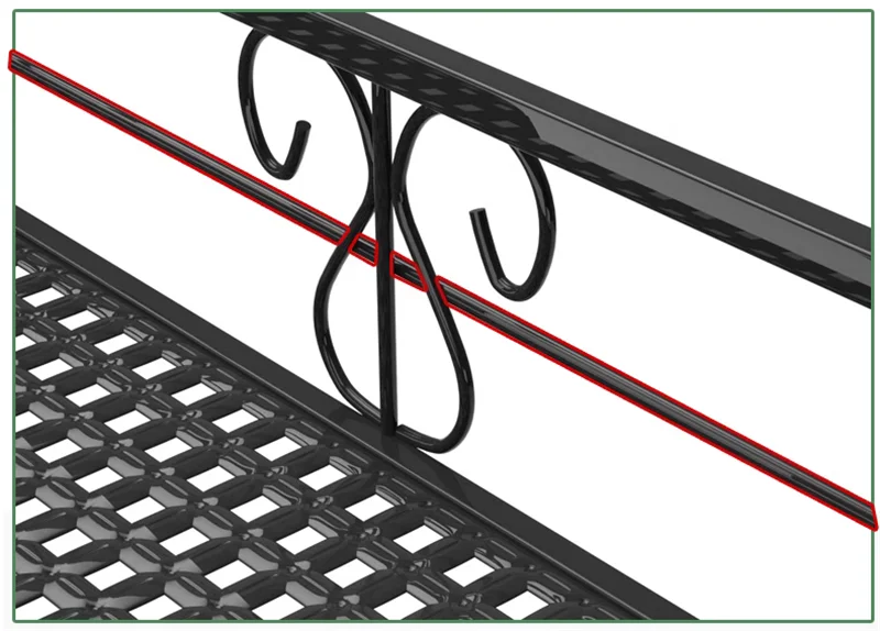 Garden Hanging Basket Plant Iron Racks Fence Balcony Flower Pot Rack ...