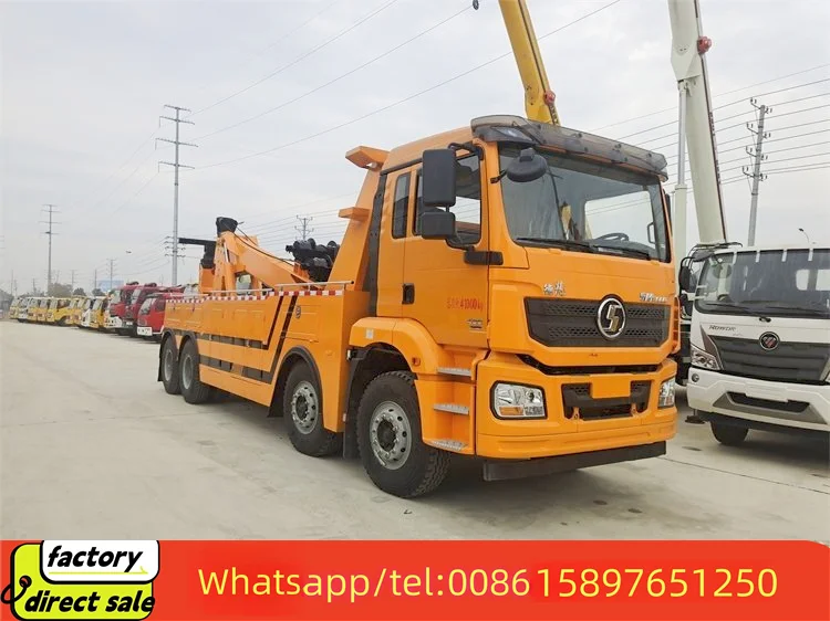 Shacman 50ton Rotator 40ton Wrecker Body Self-loader Tow Trucks For ...