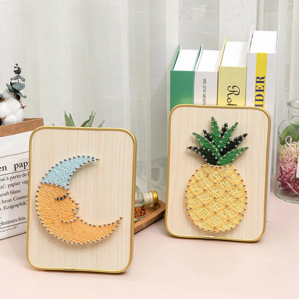 Colorful Handmade String Art Craft Kit - DIY & Education