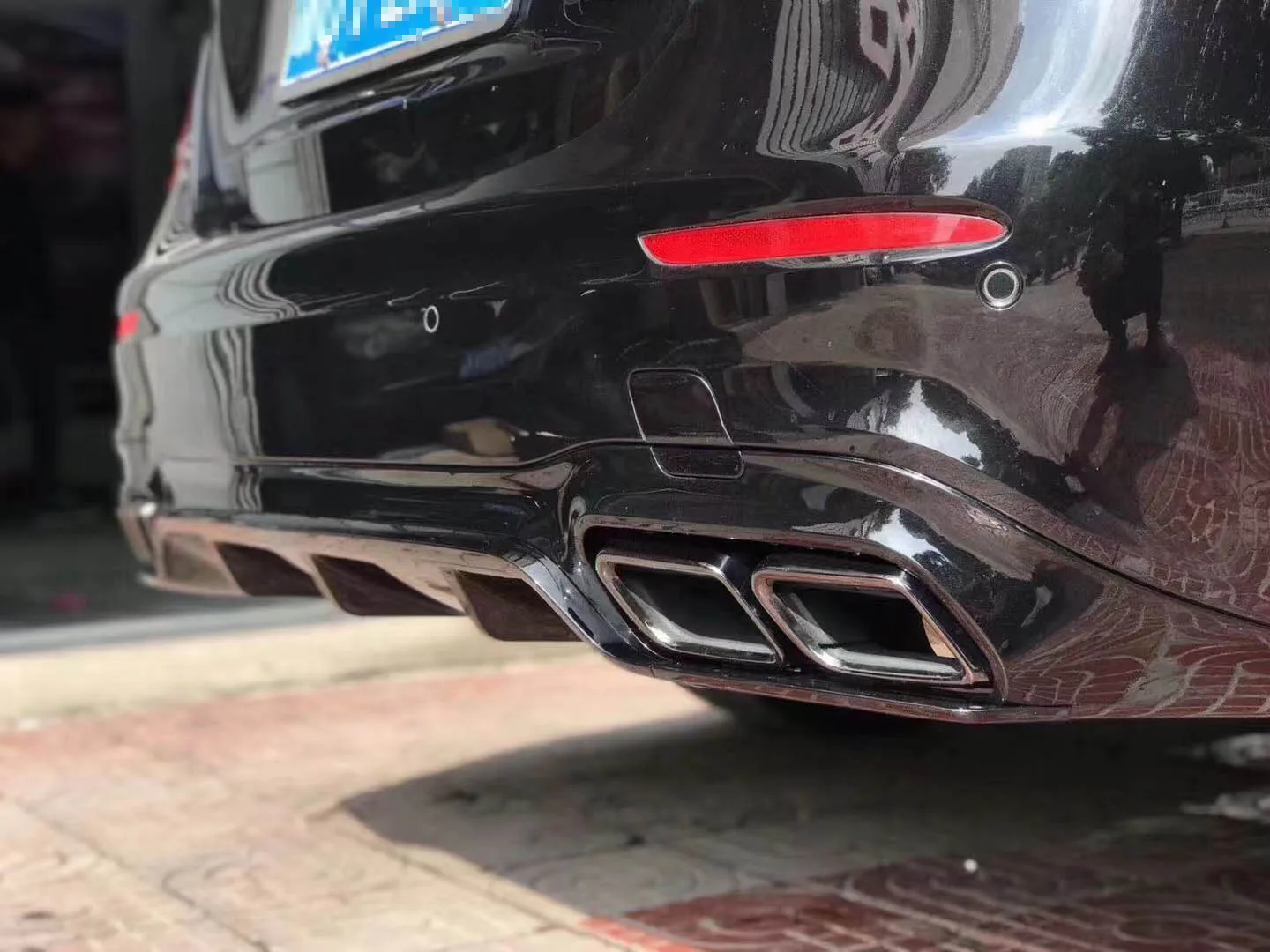 W213 Front Rear Lip Bodykit Upgrade E63 Amg Bodykit For Mercedes Benz E ...