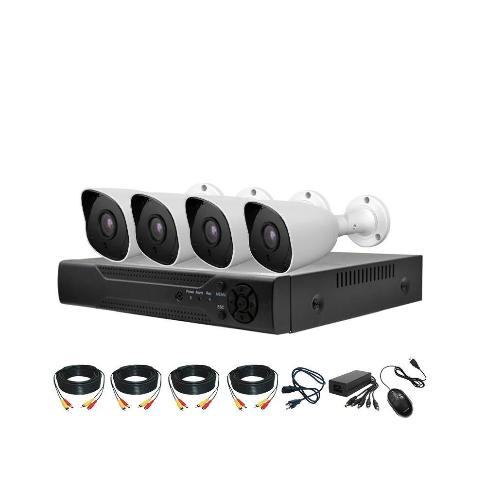 2mp Ahd 4ch Cctv Dvr Kit 4 Camera Set Cctv System - Buy Cctv System ...