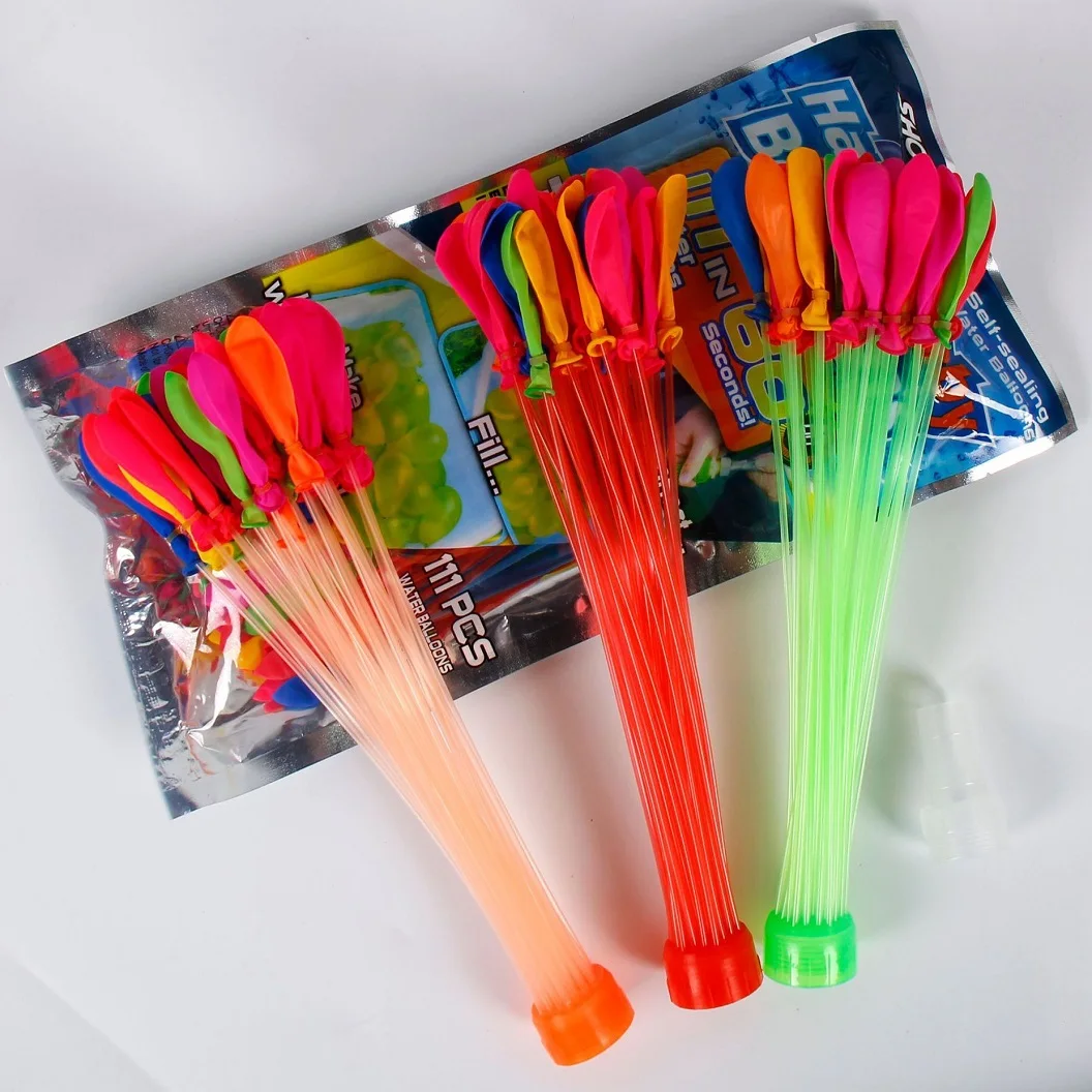 Bunch O Self Sealing Water Balloon Quick Fill Latex Water Balloons for ...