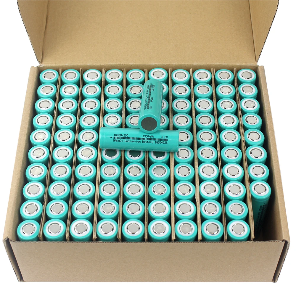 HAKADI 18650 Sodium-Ion Rechargeable Battery 3V 1300mAh for Power Tools ...