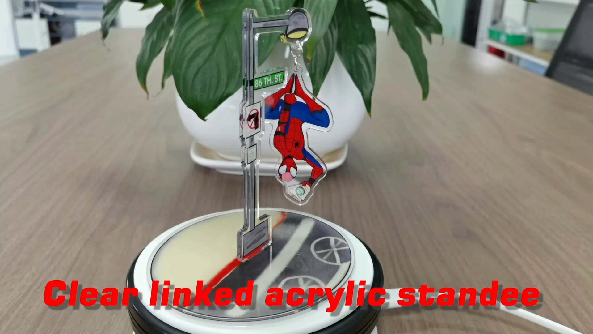 Custom Clear Acrylic Anime Display Standee Cartoon Character Acrylic ...