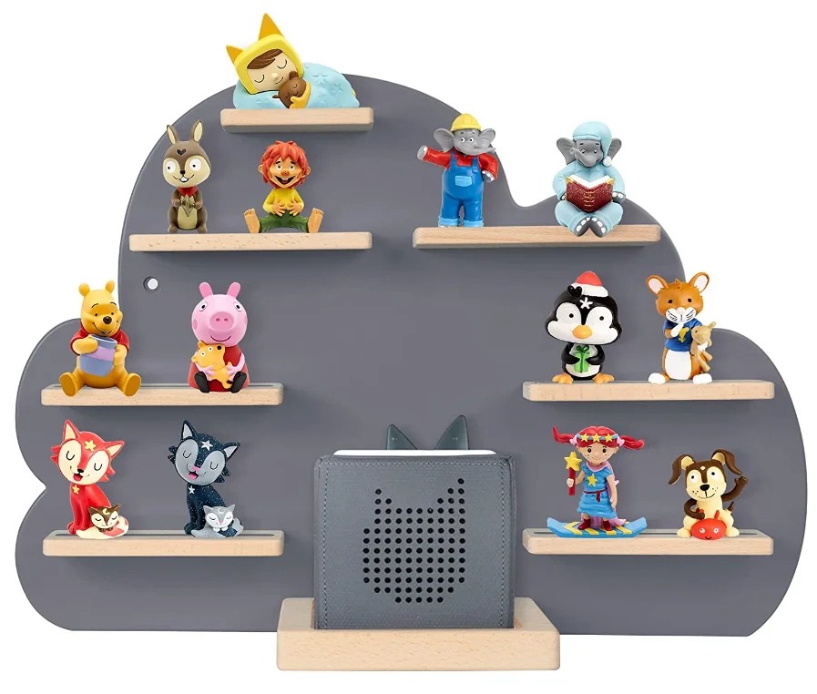 FSC&BSCI Beech Wooden Toniebox Shelf - Music Box Shelf for Toniebox and ...