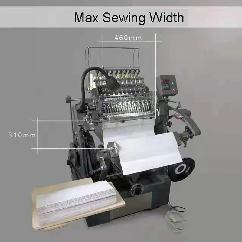 High Quality Manual Paper Sewing Machine Electric Book Binding Machine ...