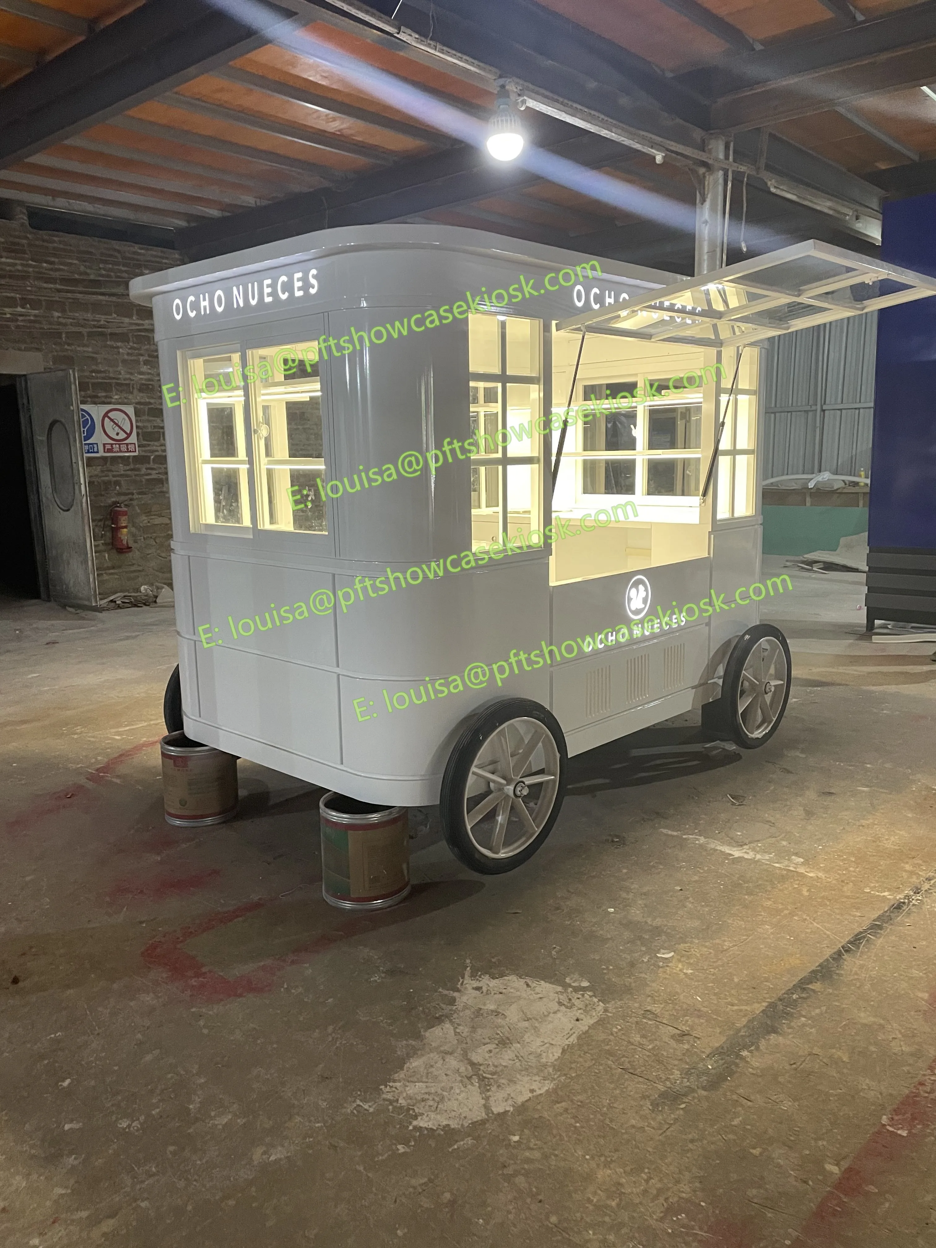 Outdoor Surprise - Bubble Tea Kiosk for Sale & Customization