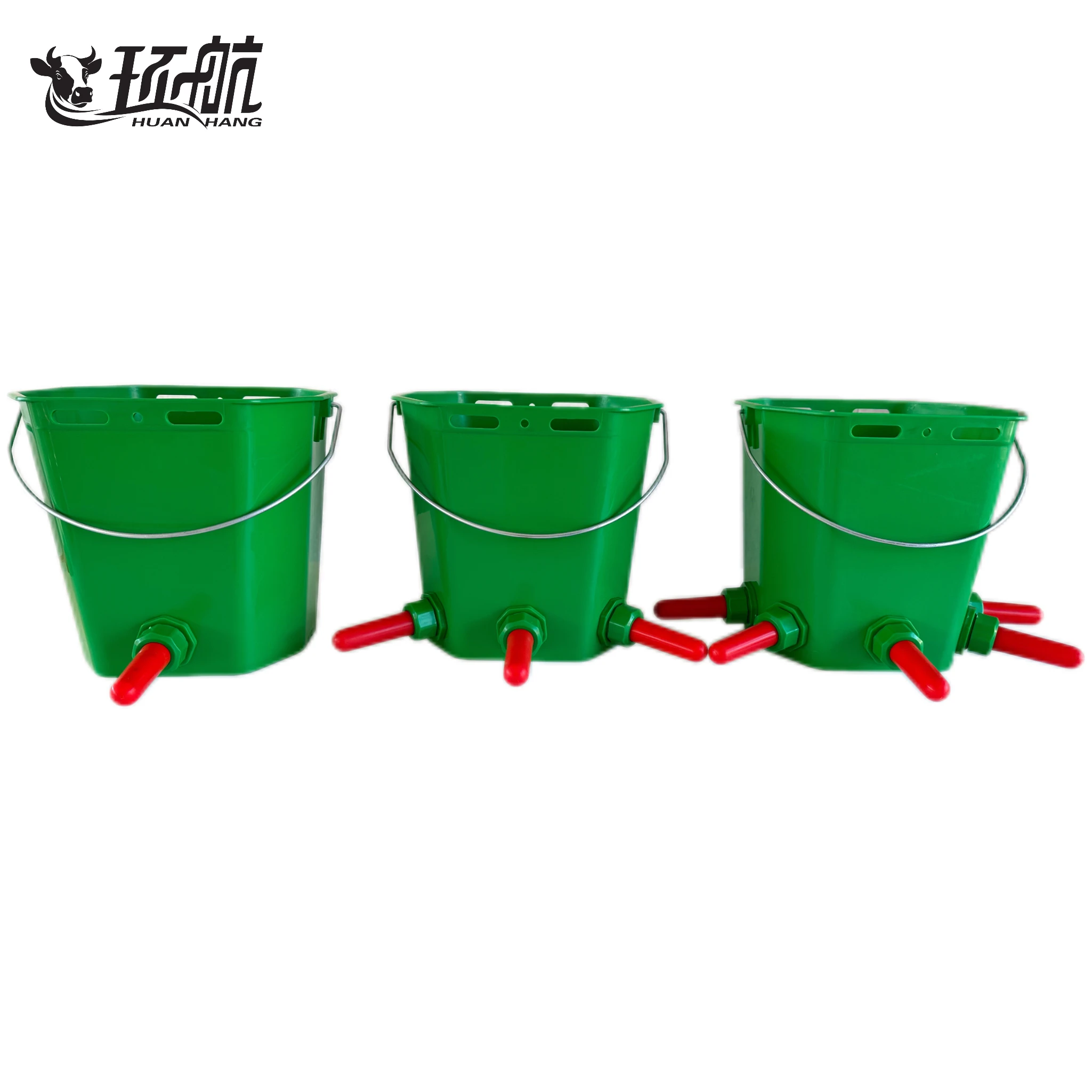 12L Farm Plastic Pacifier Feeding Bucket with 5 Pacifiers