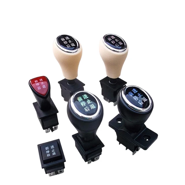 Children Electric Car Putter Switch Forward Stop Back Joystick Kid's ...