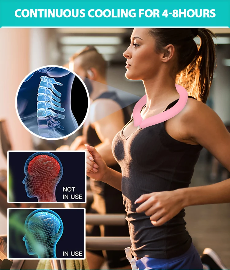 Neck Cooling Tube Cold Pack Neck Cooling Ring Ice Wraps Customized for ...