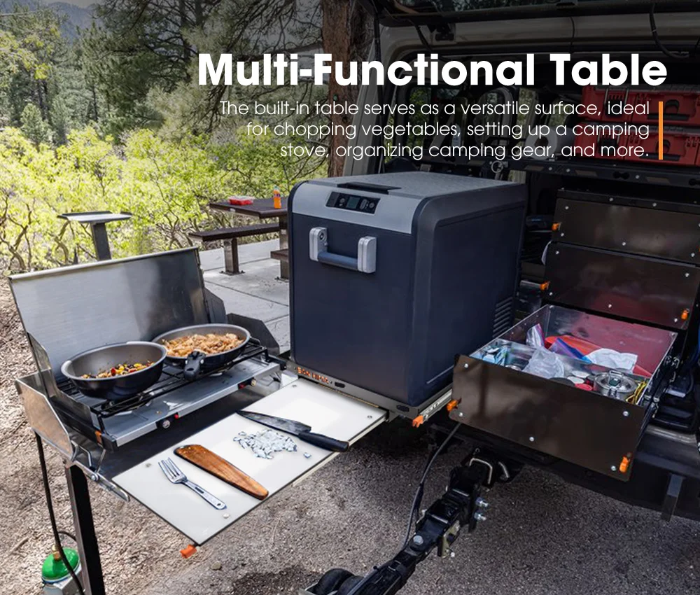 San Hima Full Extension 75l 4x4 Car Refrigerator Freezer Slide Easy ...