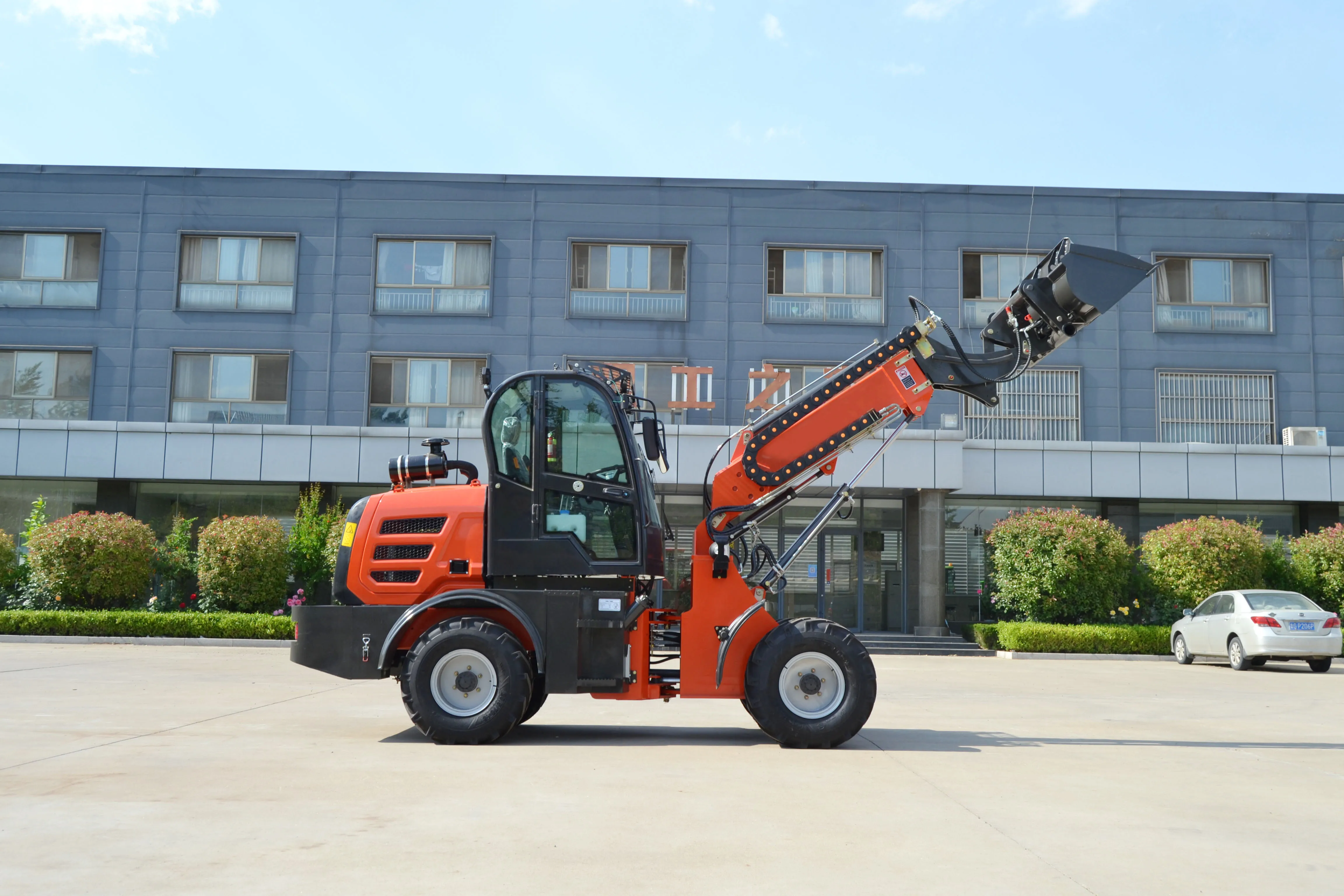 1 / 1.5 / 2 / 2.5 / 3 / 3.5 / 4 Ton Telehandler Telescopic Boom ...