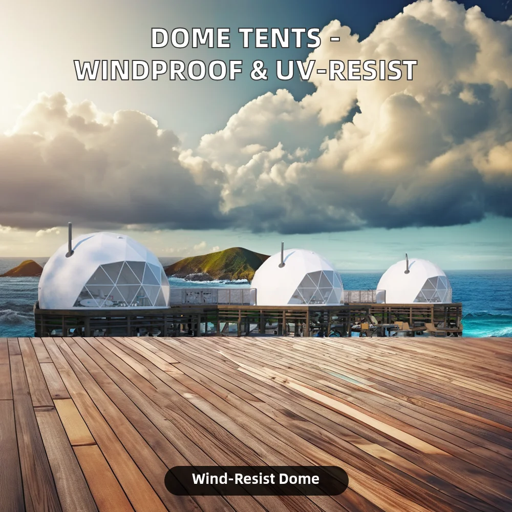 Forerunner Geodesic Dome Prefab Dome House Eco Transparent Winter Dome ...