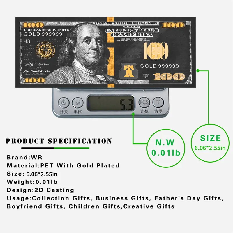 Alibaba.com: Custom US Faker Paper Banknotes 100 Dollar Bills, Non ...
