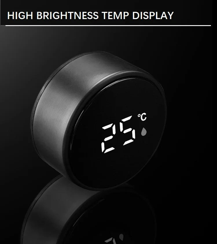 Smart Digital Drinkware - Vacuum Flask with LED Display