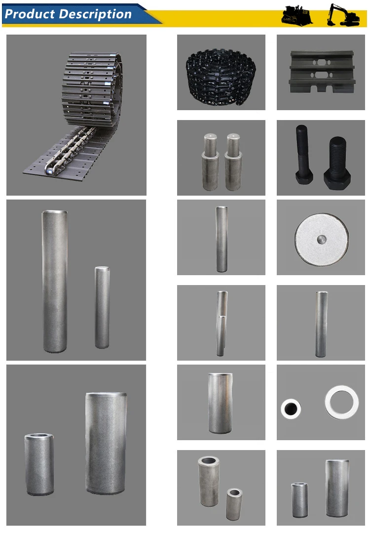 Excavator Dozer Track Chain Link Pins and Bushings for Sale