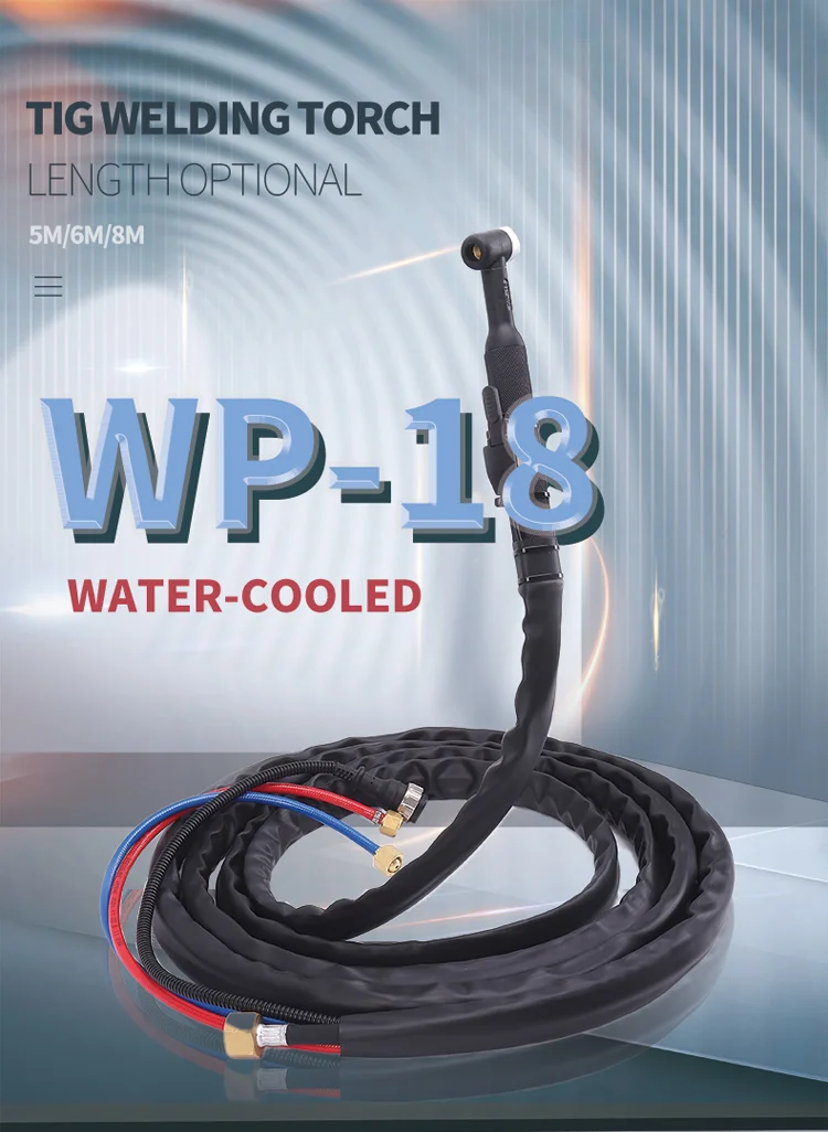 Water Cooled TIG Torch WP18 - Efficient Welding Solutions