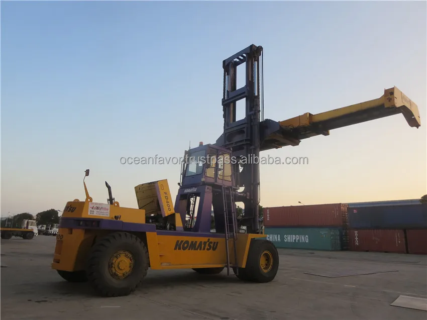 日本原装小松FD400 40吨重型叉车、小松港和上海港集装箱起重车FD400| Alibaba.com