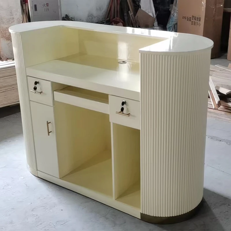 Hair Beauty Salon Reception Desk Barber Shop Front Desk Boutique ...