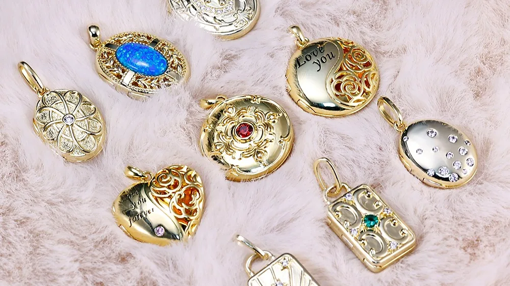 Grace Jewelry Custom Blank Engravable Vintage Design Oval Gold Plated ...