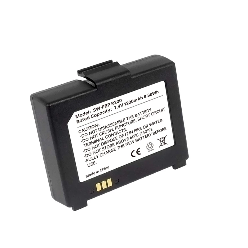 Lithium Ion Battery PBP-R200 SPP-R200 2200mah for Printers