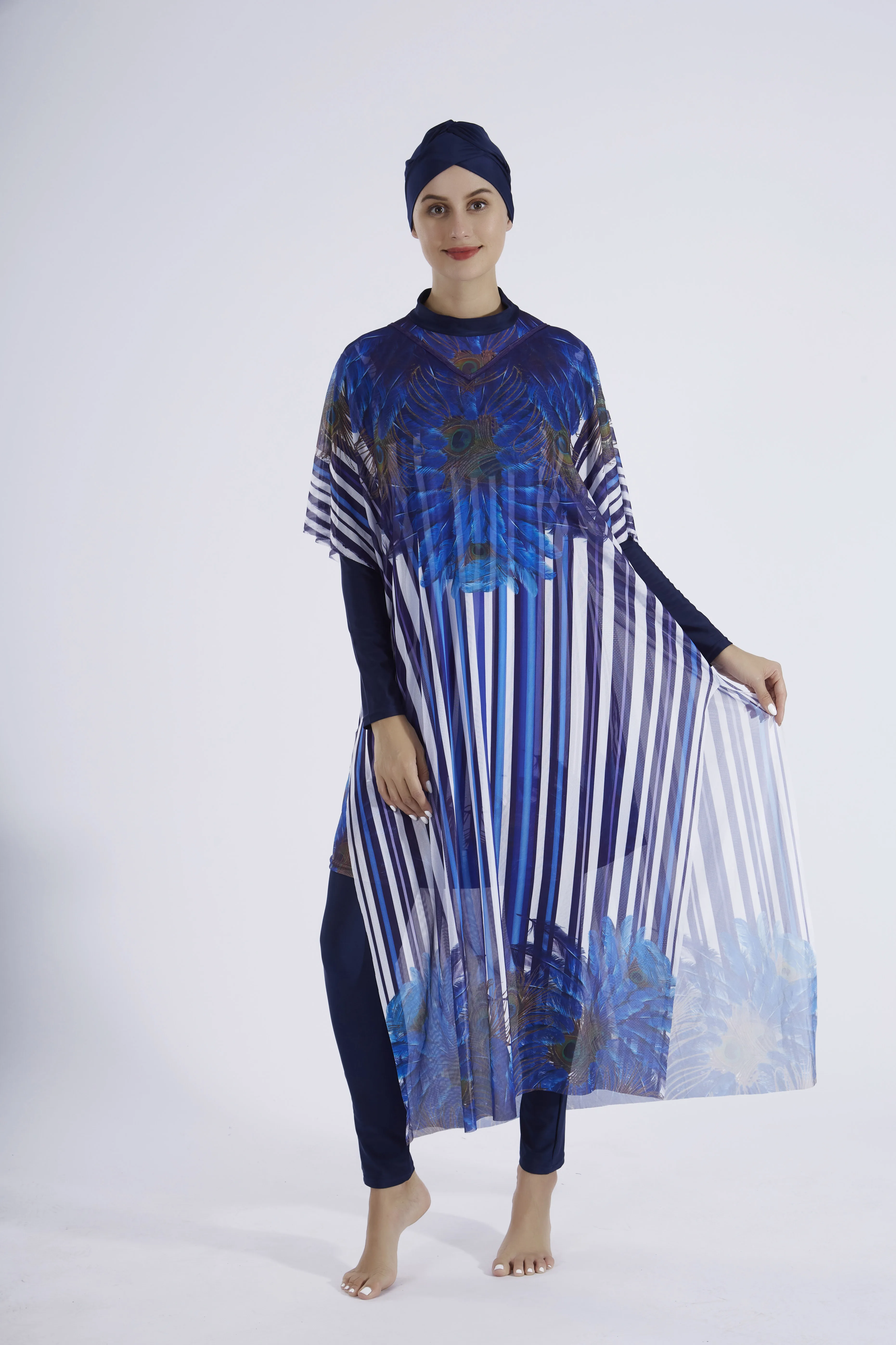 Islamic Swimwear Burkini Muslim Beach Swimwear Swim Dress Religious ...