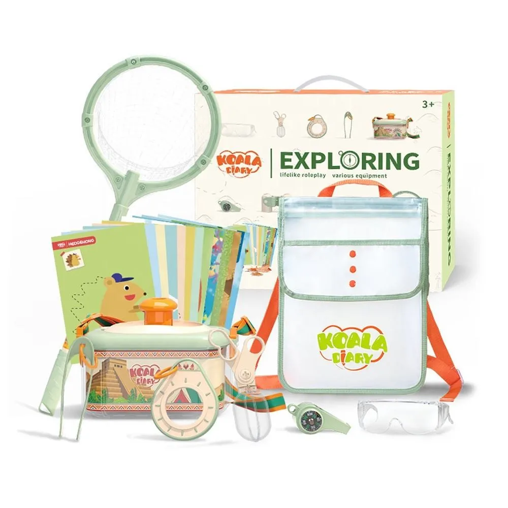 Outdoor Adventure Toys Insect Catch Sets Kids Adventure Backpack Set ...
