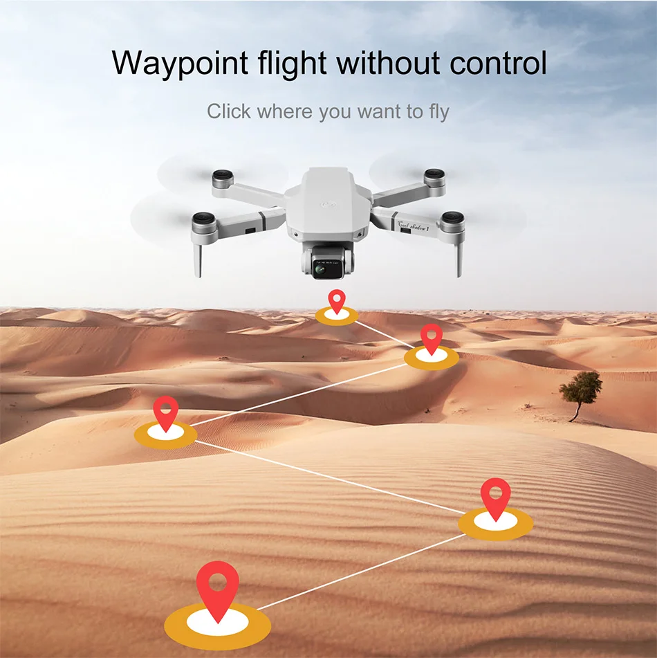 Drone S107 4k Hd Gps Camera 5g Wifi Fpv 28min Flight Time Brushless ...