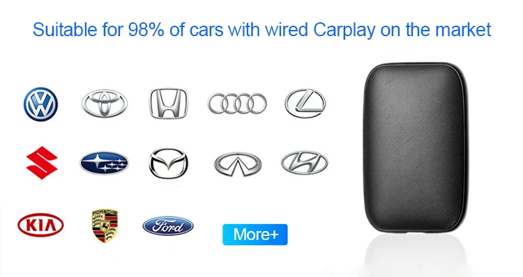 Mini Wireless Carplay Aibox Dongle Smartbox Adaptor Appel Car Play And ...