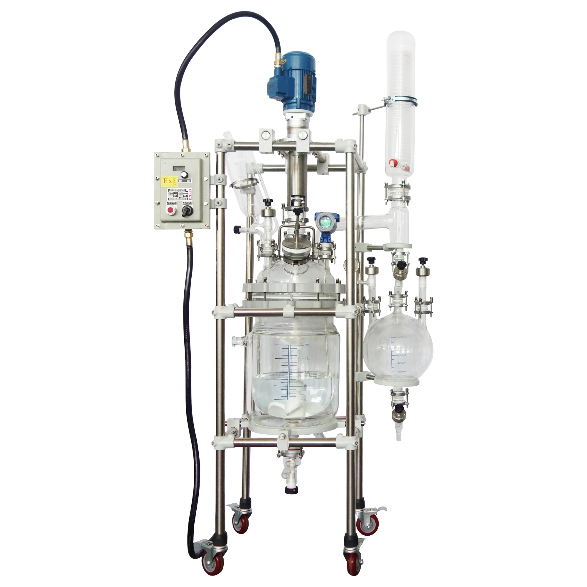 Ultrasound 20kHz Ultrasonic Jacketed Reactor for Hermp Oil Extraction ...